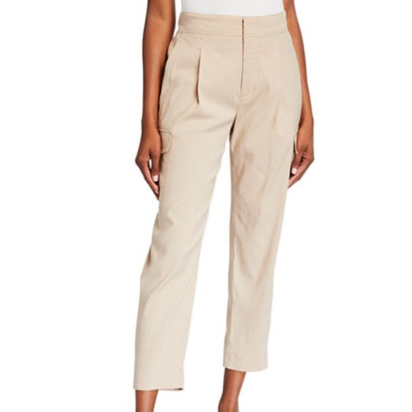 Vince | Pants & Jumpsuits | Nwt Vince Linen Cropped Cargo Pants | Poshmark